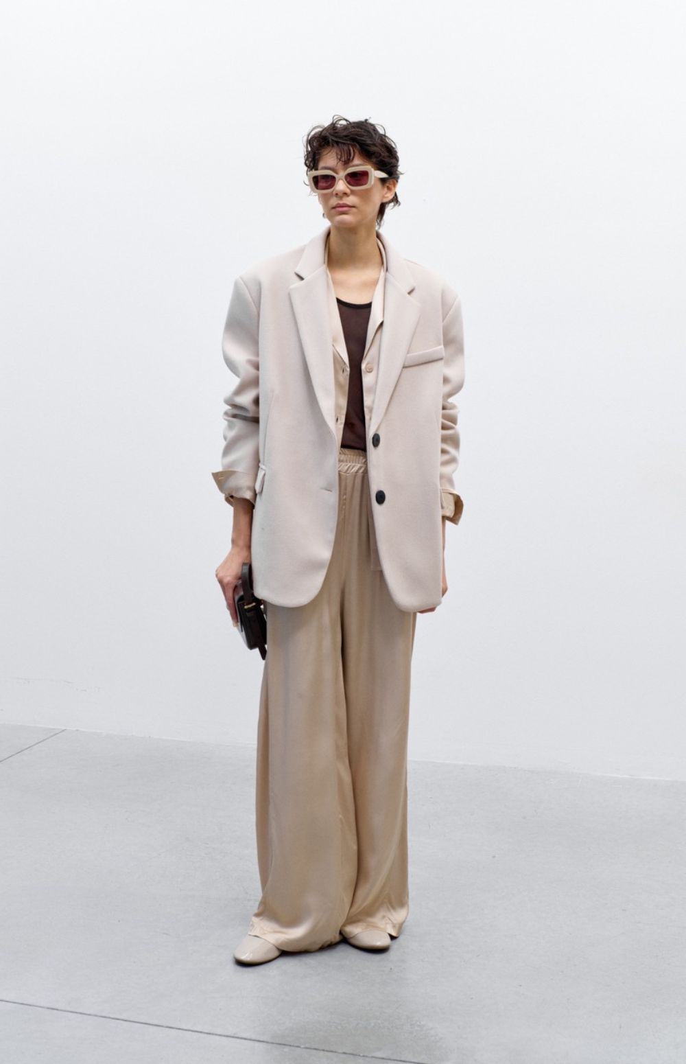 OVERSIZED BLAZER | ECRU