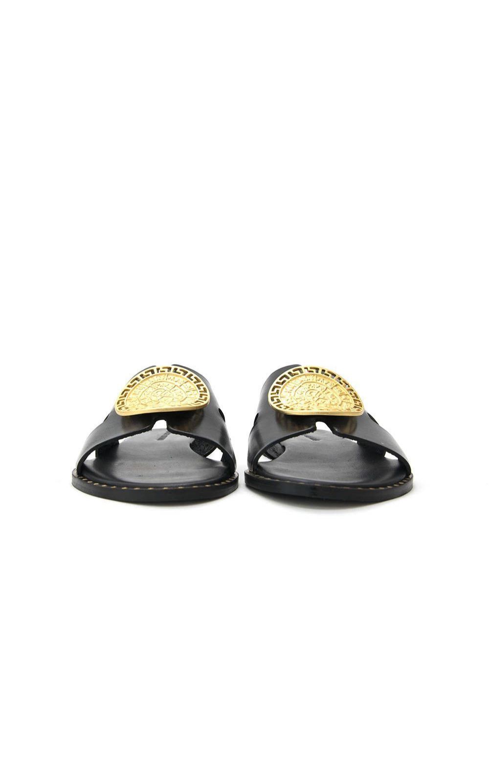 LEATHER SANDALS WOMEN MAKIS KOTRIS