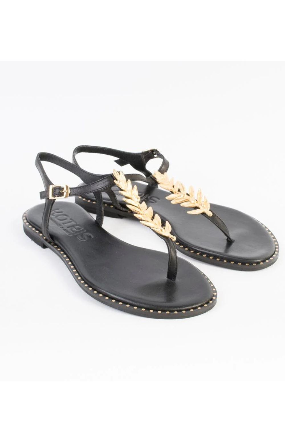 LEATHER SANDALS WOMEN MAKIS KOTRIS