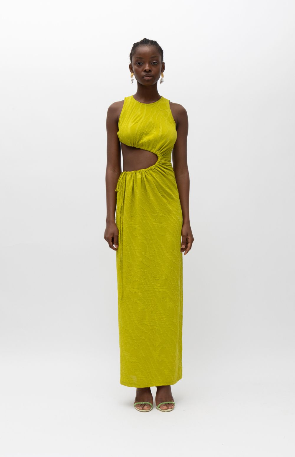 Mallory the label Desierto Lime Dress
