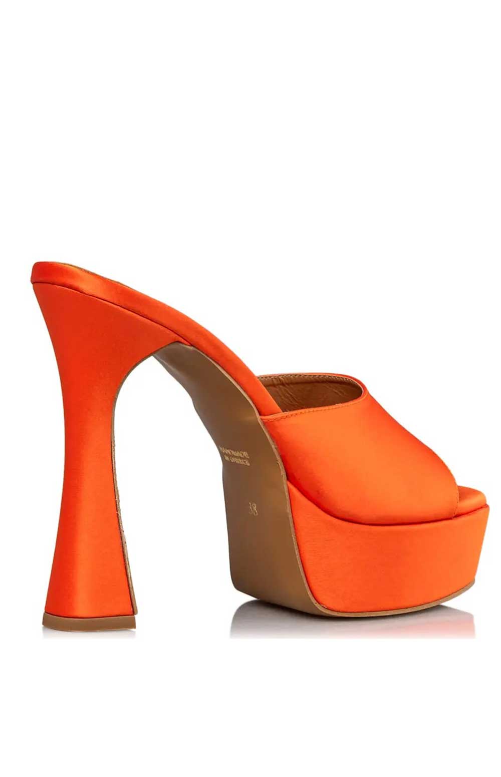 HIGH HEEL PLATFORM MULES