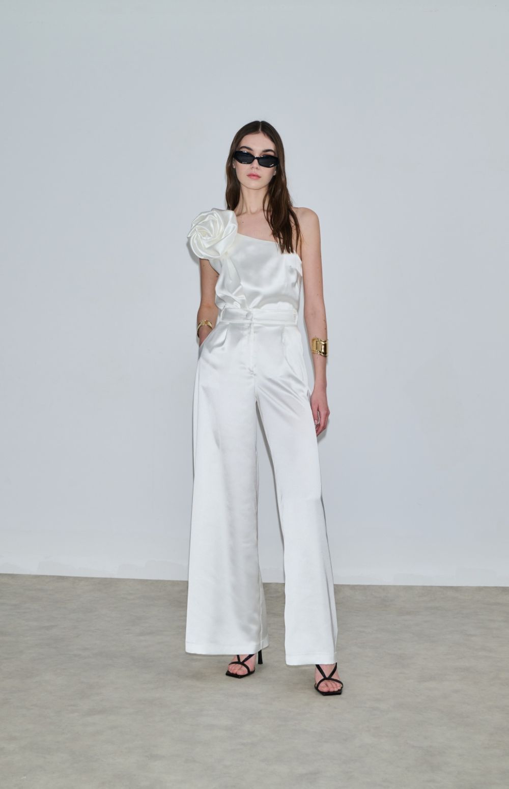 NICOLA SATIN PANTS