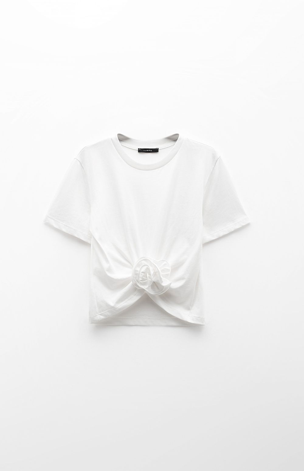 CROP TOP WITH FLOWER